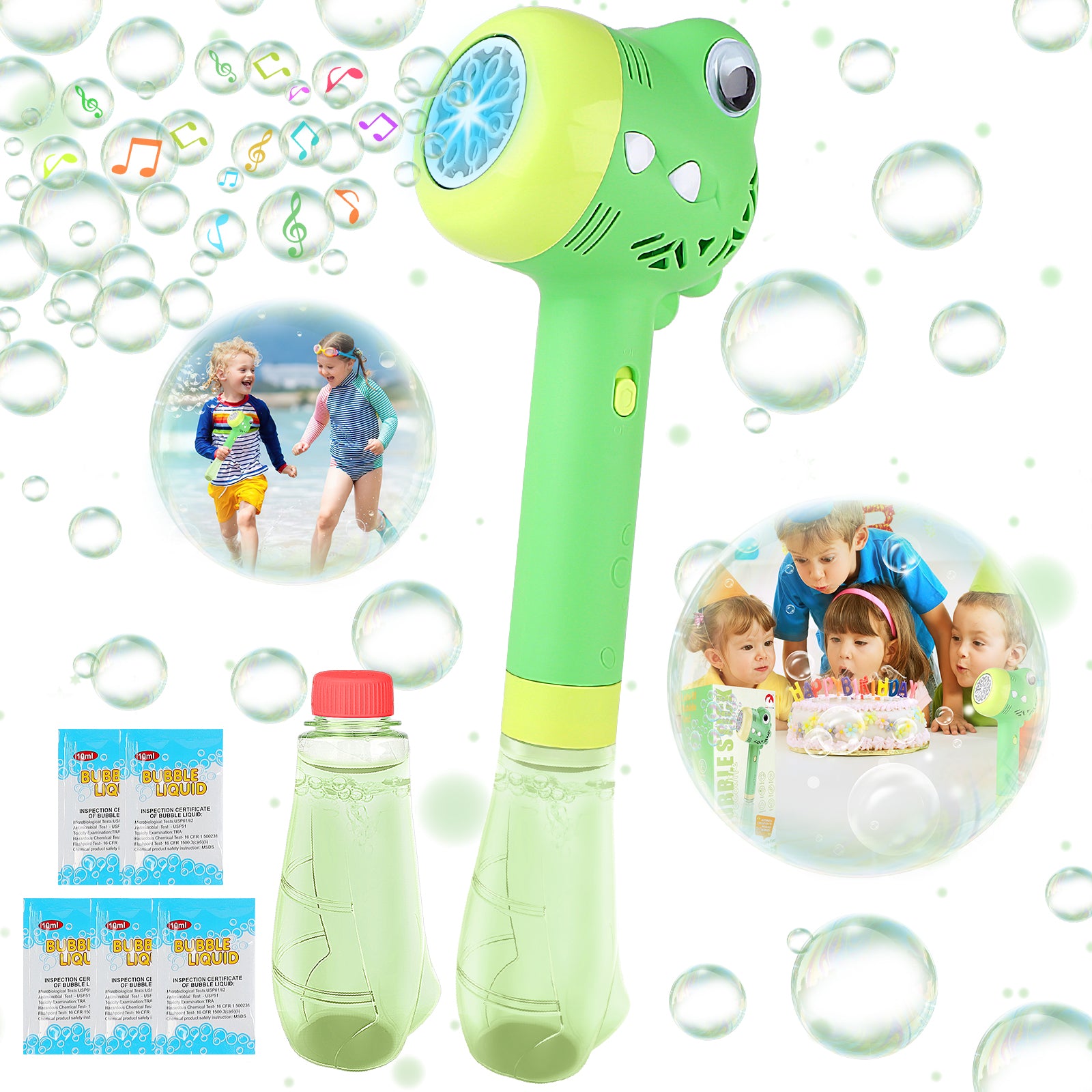 Hand Held Bubble Blower Instructions Portable Bubble Machine For Kids